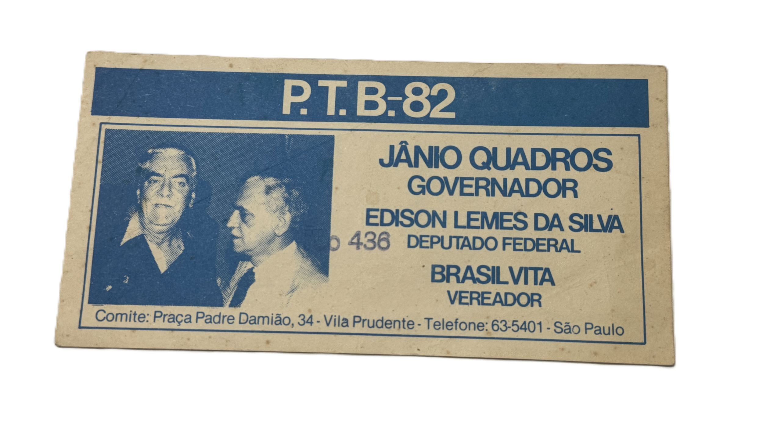 Jânio Quadros – Museu Propaganda Política